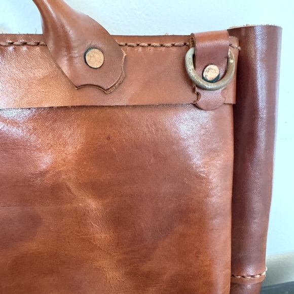 Bags | Nwot Custom One Of A Kind Made By Hand Leather Laptop Computer ...